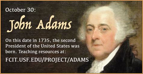 John Adams Presidency President John Adams Portrait Patriotic Fine