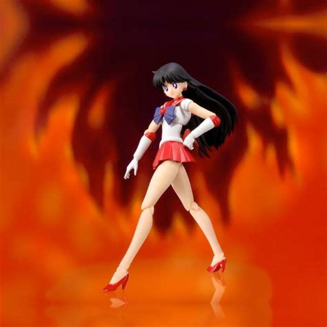 Sailor Mars Anime Color Edition Shfiguarts Action Figure