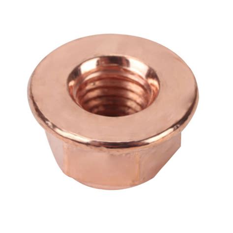 50 Uds Tuercas De Escape De Cobre M8 Sw13 Tuercas Grandado