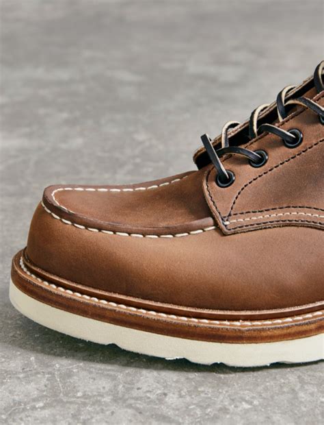 Horween Predator Leather Tender Moctoe Boots Kind Supply Co