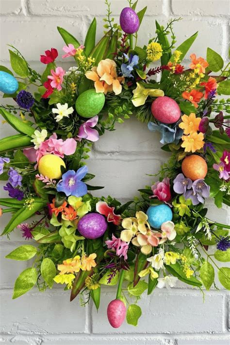 25 Beautiful Easter Wreath Ideas To Make This Spring The Mummy Front