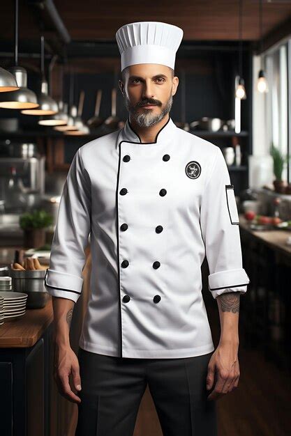 Premium Photo Creative Mockup Of A Chefs Uniform Flawless And