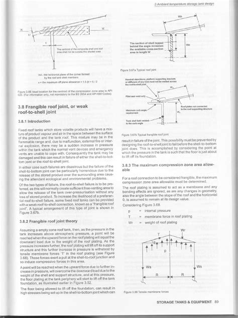 Frangible Roof Joint Design For Tanks Pdf Screw Buckling