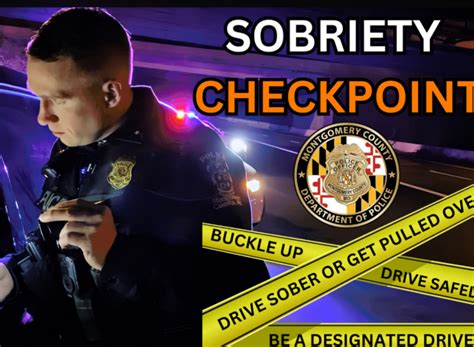 Sobriety Checkpoint To Take Place Friday June 14 The Moco Show