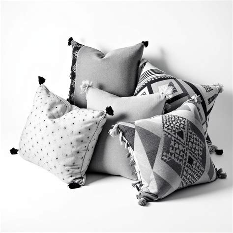 Free Geometric Pillow Collection Image Pillows Geometric Monochrome