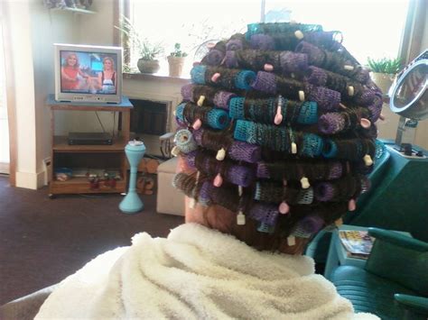 17 Best images about roller sets.perms. and comb outs on Pinterest | Spiral curls, Bouffant ...