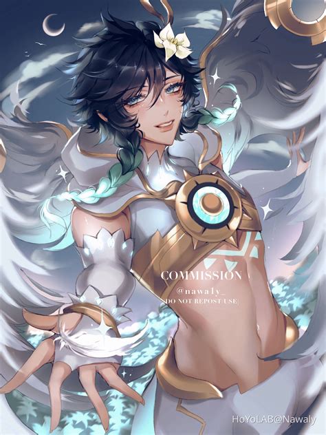 Venti Archon Outfit 🕊️🌙 Genshin Impact Hoyolab