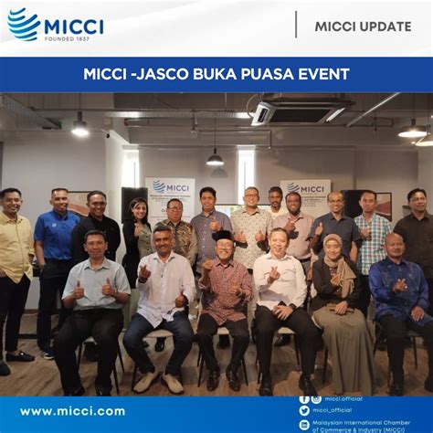 Malaysian International Chamber Of Commerce And Industry Micci On Linkedin Jasco Micci