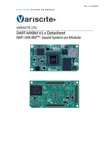 All Variscite Catalogs And Technical Brochures