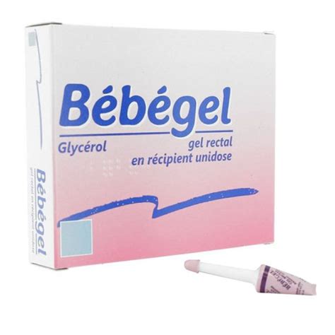 Gel Rectal Bébégel Constipation 6 Unidoses
