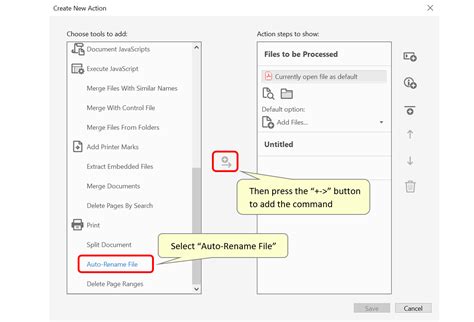 Automatically Rename Pdf Files Using Guided Actions