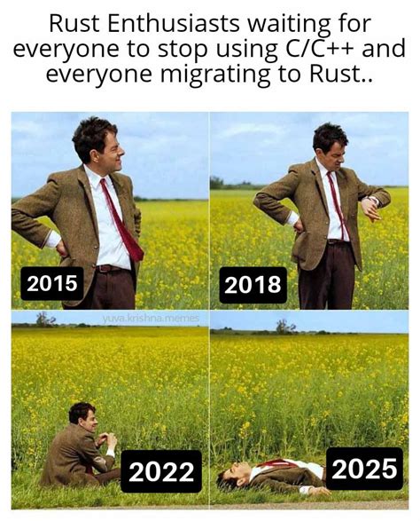 The Eternal Rust Waiting Game ·