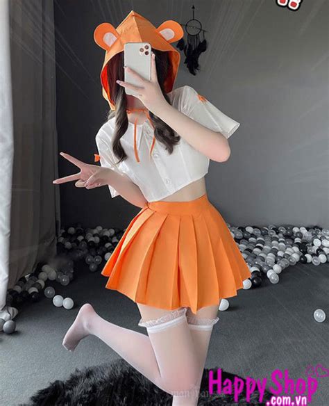 Đồ Ngủ Cosplay Nữ Sinh Học Sinh Trung Học Dễ Thương Tk3820 Happyshop