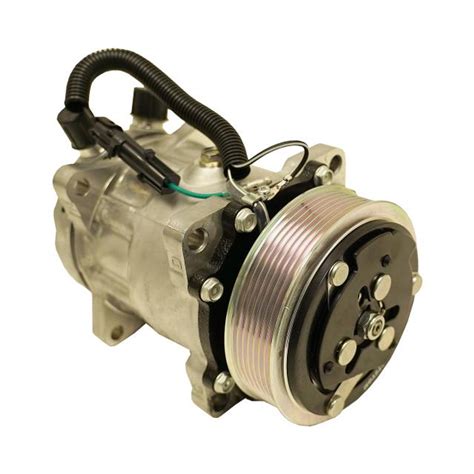 Sanden Sd 709 Compressor 7 Groove Serpentine Pulley Standard Finish Vintage Air