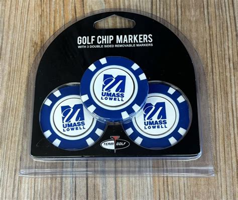 Uml Golf Chip Markers Umass Lowell Bookstore