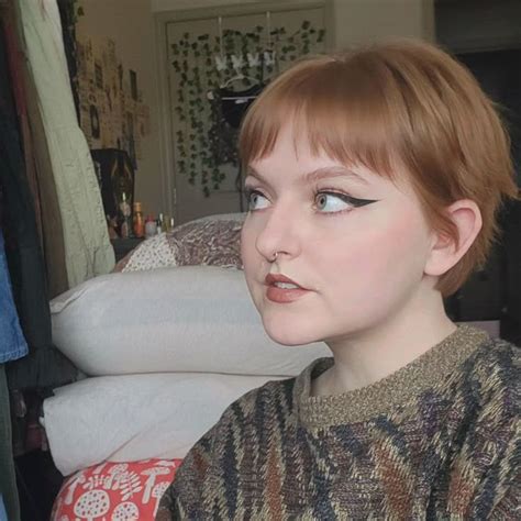 Pixie Cut In 2024 Brown Pixie Cut Light Brown Hair Pixie Haircut