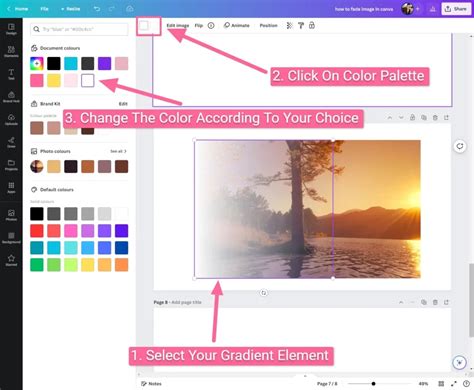How To Fade An Image In Canva Edges Too