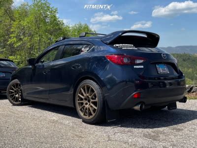 2016 Mazda 3 I Touring With 18x85 Enkei Evo X And Firestone 235x40 On