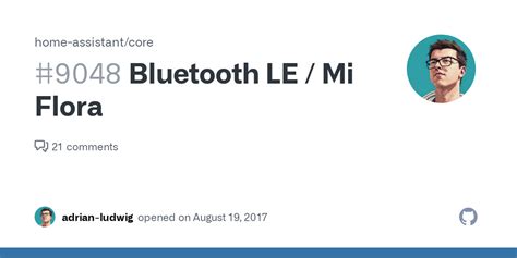 Bluetooth Le Mi Flora · Issue 9048 · Home Assistantcore · Github