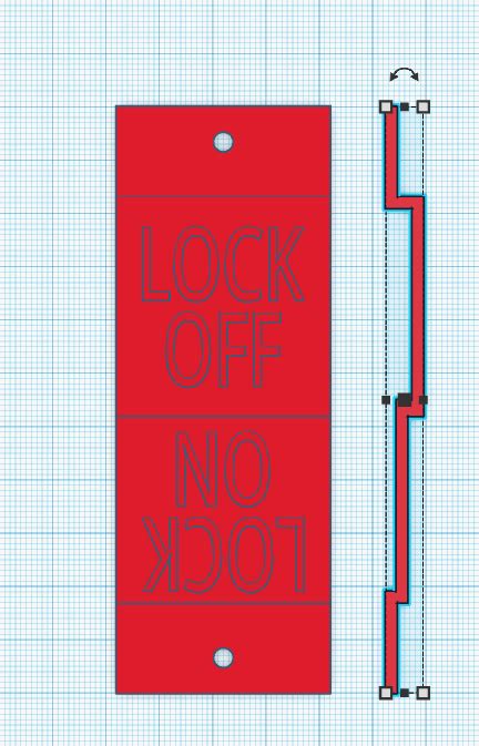 Decora Switch Lock Off On By Paul Nitsch Download Free Stl Model