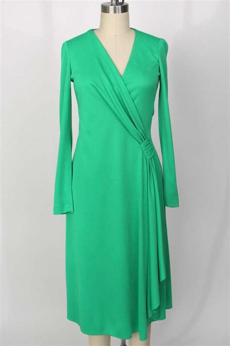 1970s Stephen Burrows Jersey Dress Gem