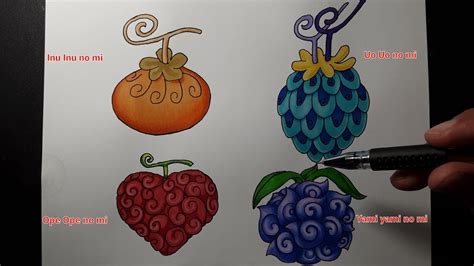 How To Draw Uo Uo Yami Yami Ope Ope Inu Inu No Mi Cách Vẽ Devil