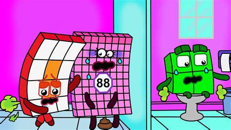 Numberblocks 88 Holding Back Bowel Movements Numberblocks Fanmade