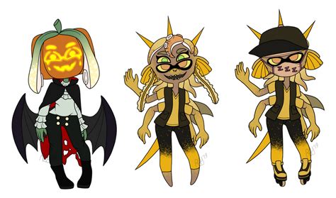 Splatoon Mutants By Waningxane On Deviantart