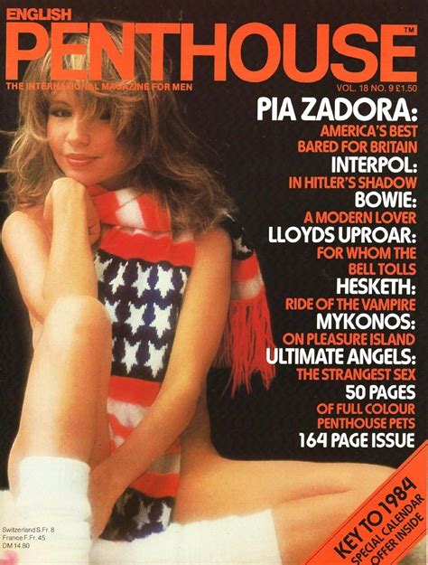 Penthouse Magazine Volume 18 Number 9 Pia Zadora Penthouse Publ