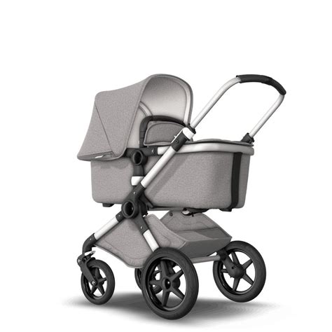 Bugaboo Bugaboo Fox 2 Mineral Complete Aluminium Chassis/Light Grey ...