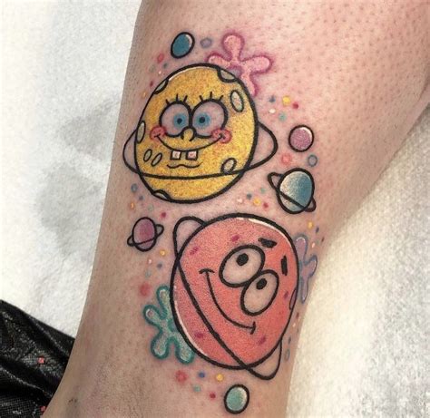 55 Spongebob Tattoos For Spongebob Squarepants Fans Artofit