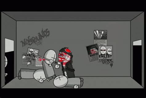 Madness Combat Hank GIF Madness Combat Hank Fight знаходьте анімації GIF і діліться ними