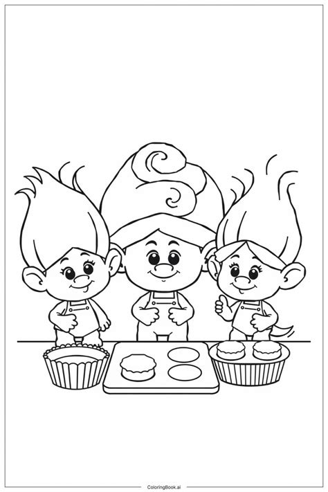 Dibujos Para Colorear De La Cara Del Troll Para Imprimir