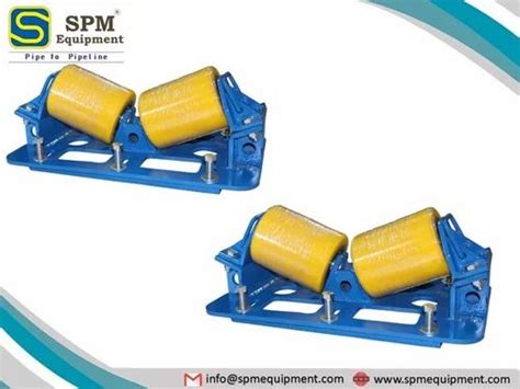 Carbon Steel And Pu Coated Rollers Pipe Rack Roller At ₹ 12500piece