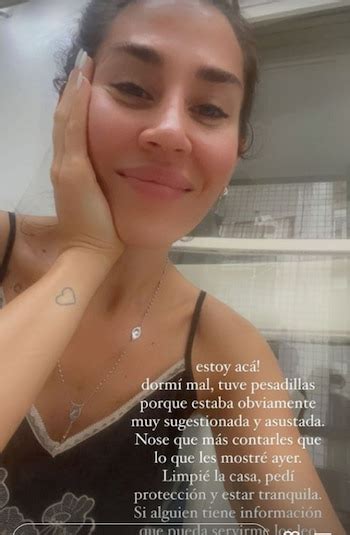 Jimena Barón Relató Cómo Fue Su Primera Noche Luego De La Experiencia