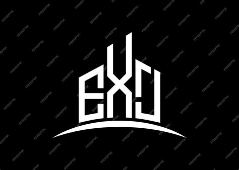 Premium Vector Letter Exj Building Vector Monogram Logo Design