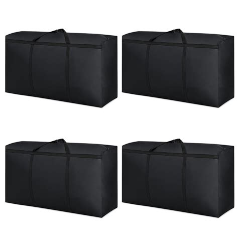 Honorhut 4 Set Folding Storage Bags Extra Large Moving Totes With