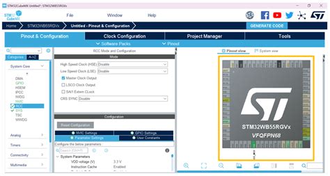 How Can I Output A Clock Signal To The Stm32s Mco