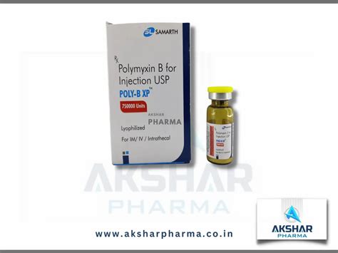 Polymyxin B Poly B Xp 3 Mg At ₹ 7298 Box In Surat Id 25568548291