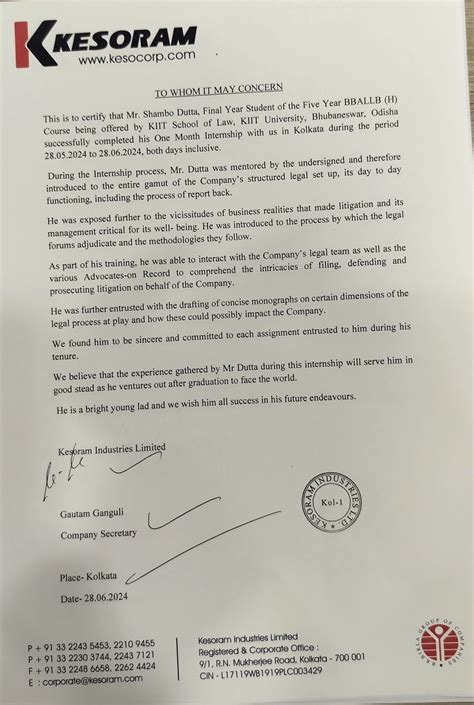 I Am Happy To Share That I Have Completed One Month Internship28052024 28062024 In Kesoram