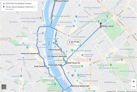 Day In Budapest Free Walking Budapest Tour With A Map