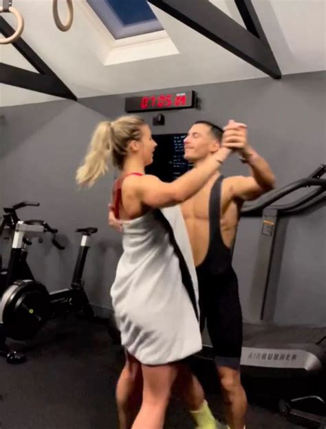 Gemma Atkinson In Wardrobe Malfunction As She Spills Out Of Towel With
