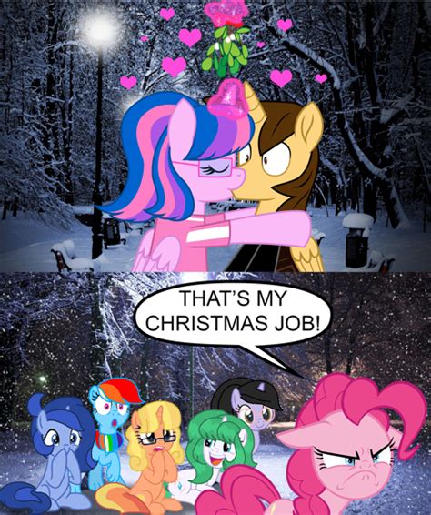 Pinkie Pie X Twilight Sparkle Kissing