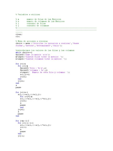 Calculadora Gauss Jordan Pdf