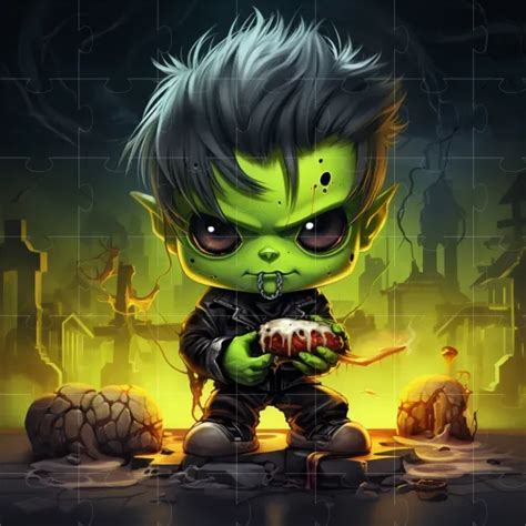 Scary Chibi Characters Midjourney Prompt Promptbase