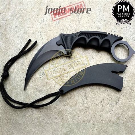Jual Karambit Tactical Cs Go Edc Survival Kit Karimbit Krambit Minang Shopee Indonesia