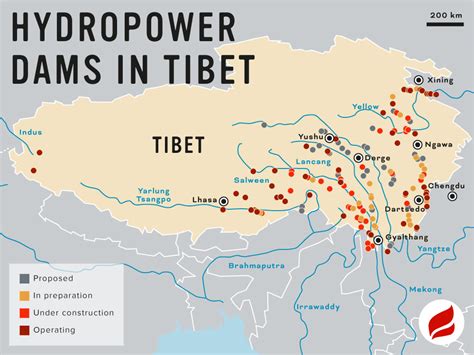 05 Dam Map Graphic Full International Campaign For Tibet