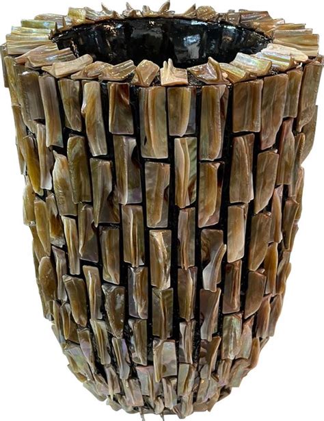 Schelpen Bloempot 28 Cm