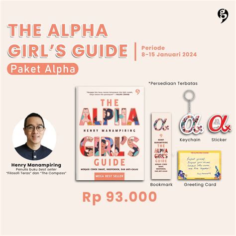 Jual Buku The Alpha Girls Guide Henry Manampiring Shopee Indonesia