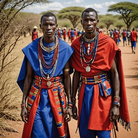 Masai Fashion Masai Tribal Fashion In Vibrant Colors